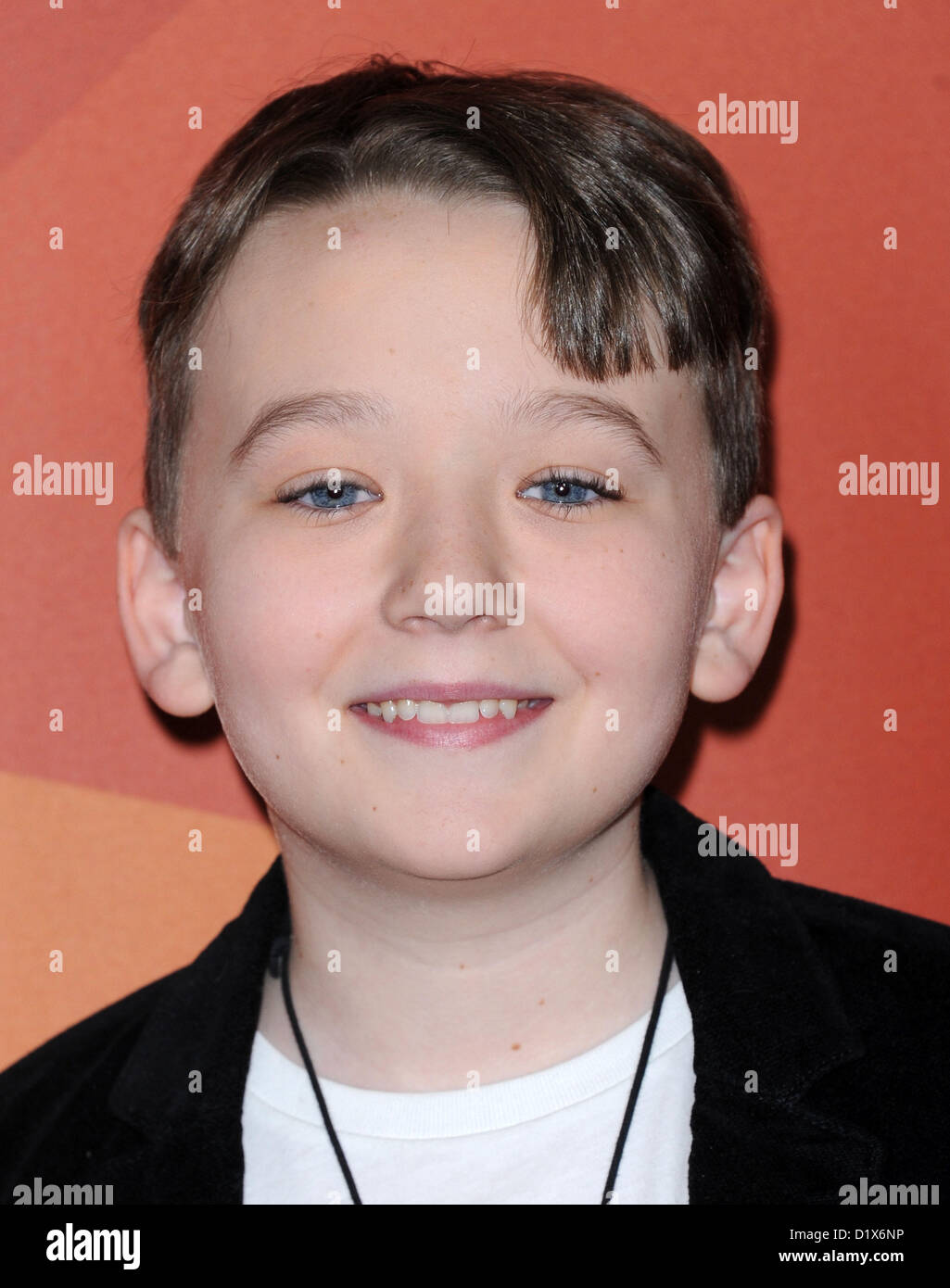 Jan. 5, 2013 - Pasadnea, California, U.S. - Benjamin Stockham arrives ...