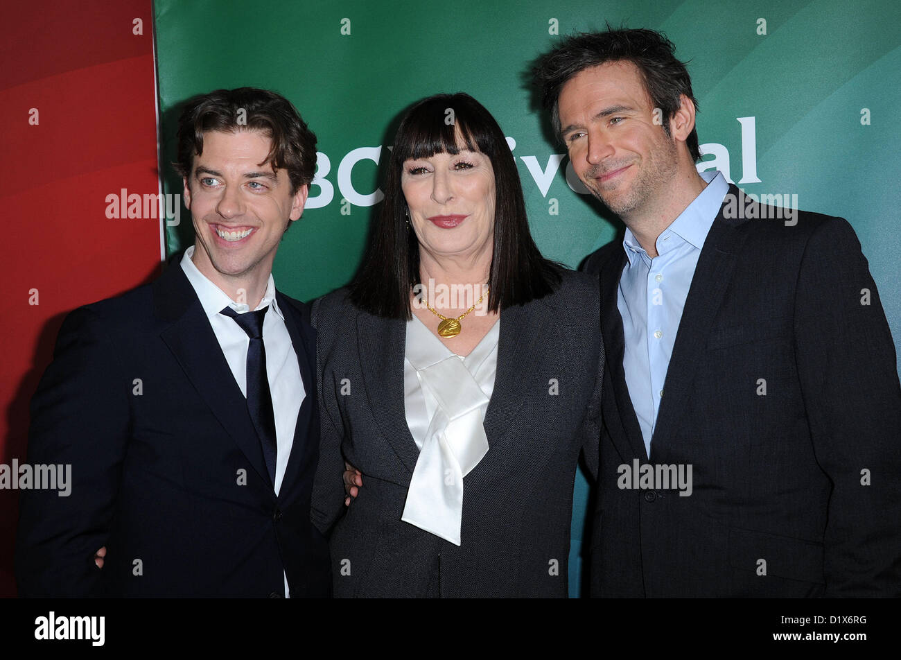 Jan. 5, 2013 - Pasadnea, California, U.S. - Christian Borie, Anjelica ...