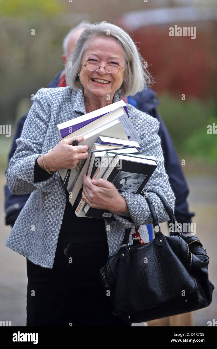 Kate Adie, former war correspondent Kate Adie, UK Stock Photo - Alamy