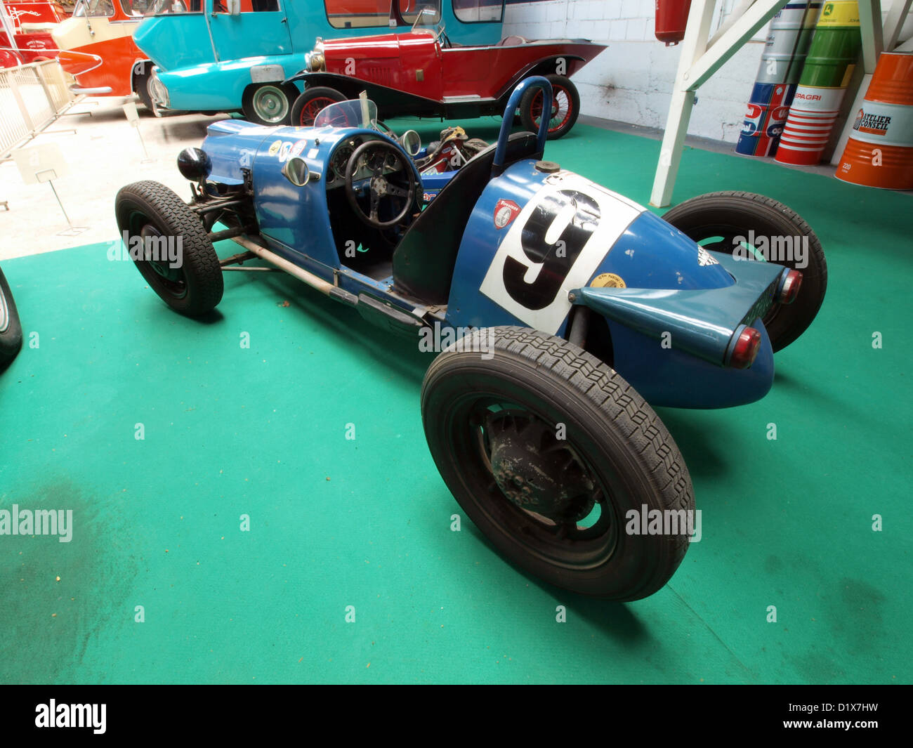 Automobile Museum Reims Champagne 1948 DB Monomille Racer Stock Photo ...