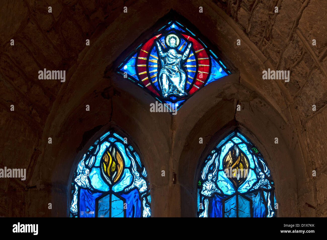 Modern stained glass hi-res stock photography and images - Alamy