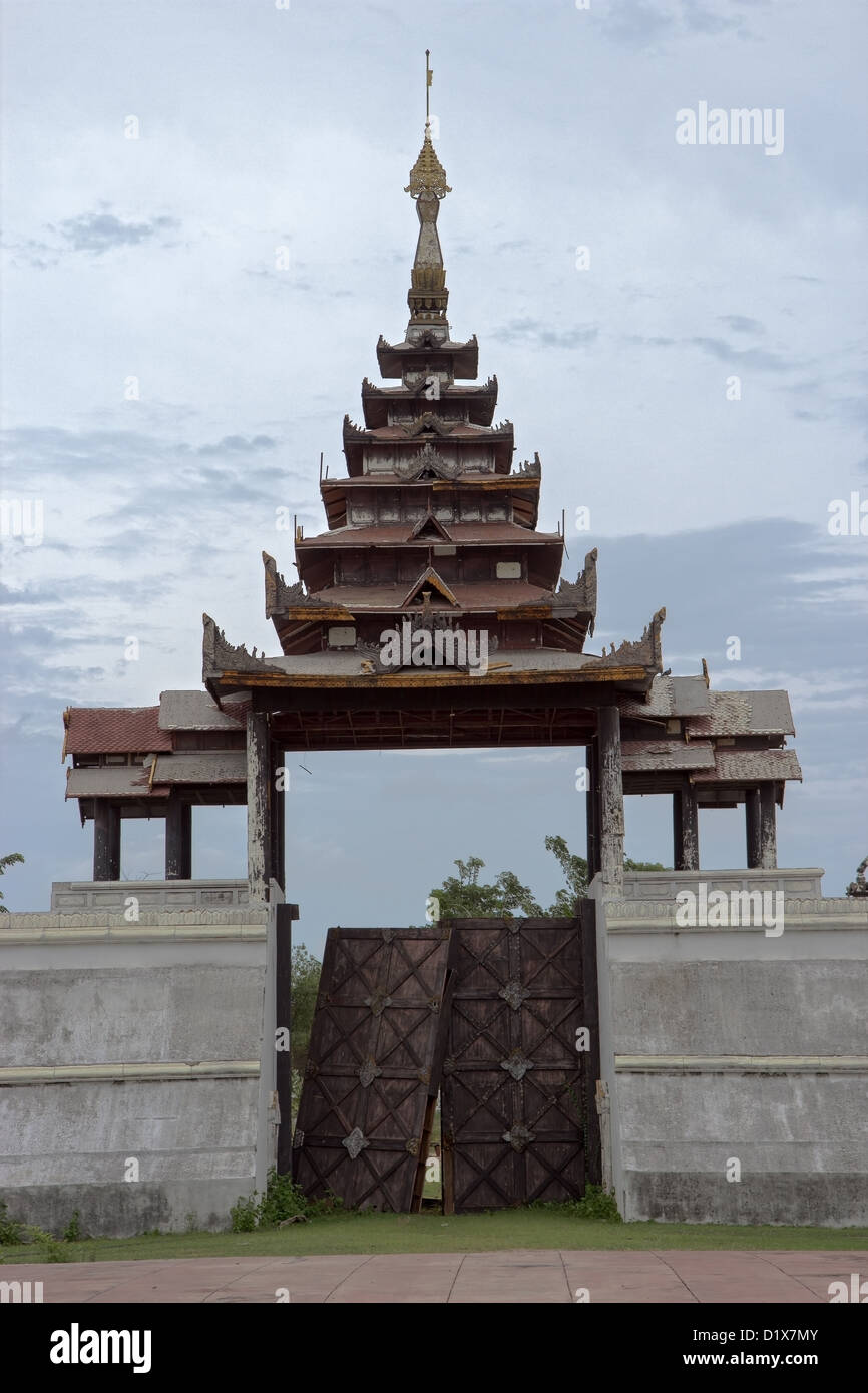 Historical gates, Thailand Stock Photo - Alamy