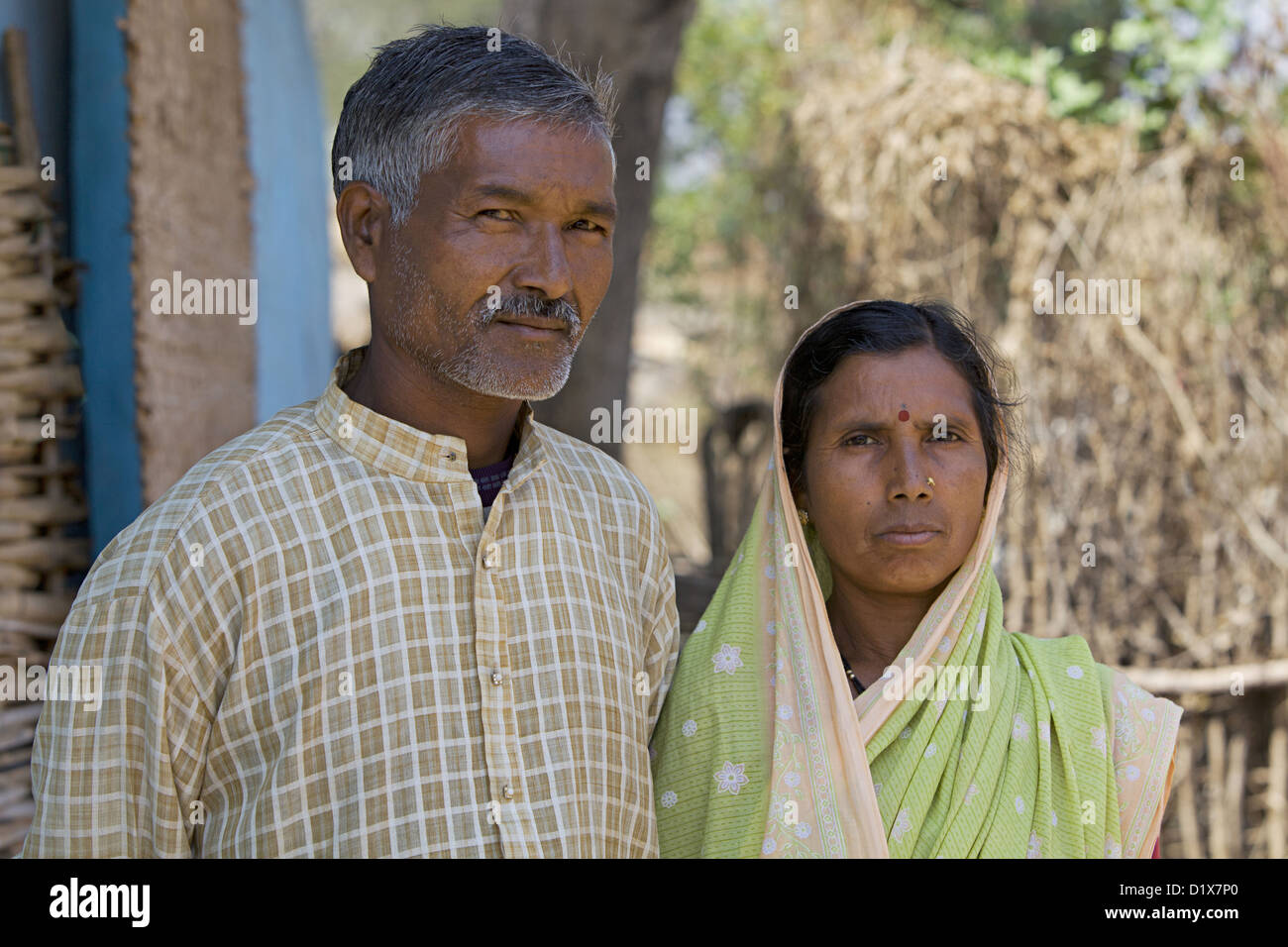 Gond couple Gadchiroli, Maharashtra, India Stock Photo - Alamy