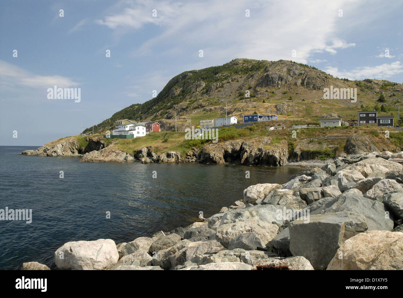 A rocky shoreline in Newfoundland Stock Photo - Alamy
