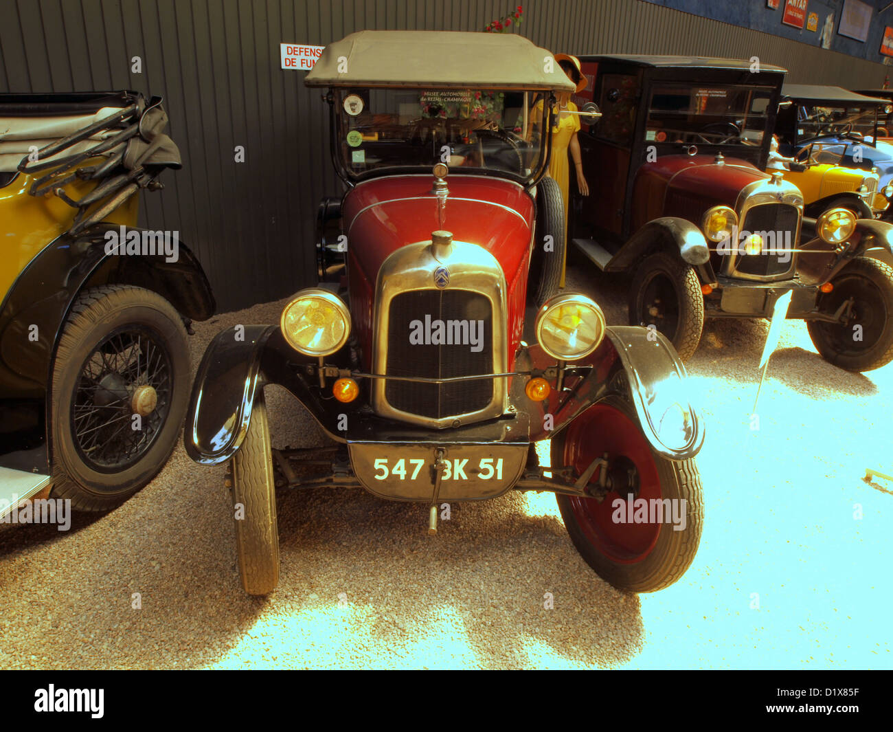 Automobile Museum Reims Champagne 1925 Citroen C3 Stock Photo - Alamy