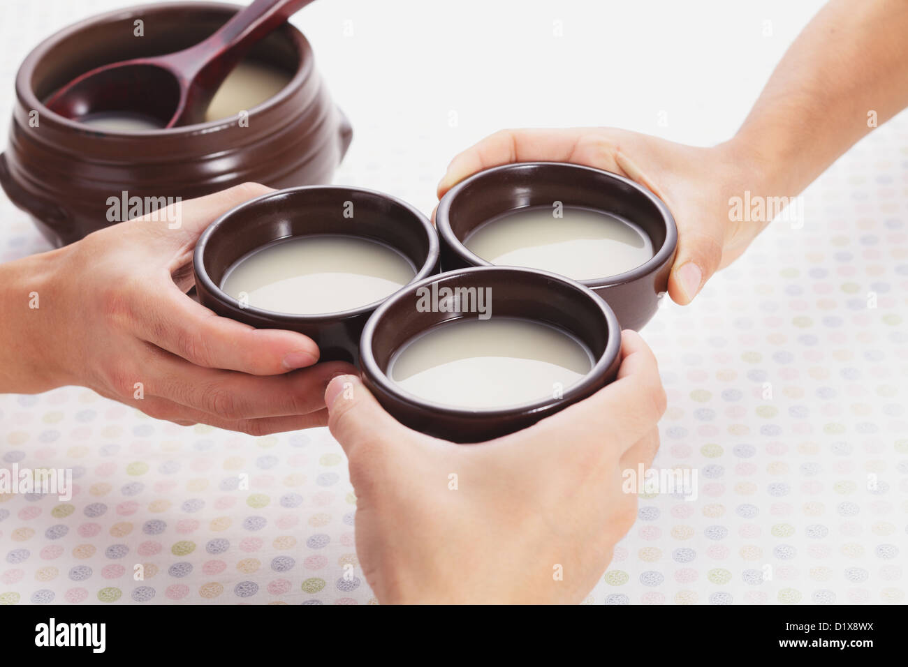 Korean rice alcohol hi-res stock photography and images - Alamy