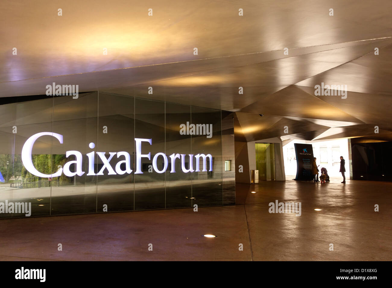caixaforum madrid museum culture caixa Stock Photo - Alamy