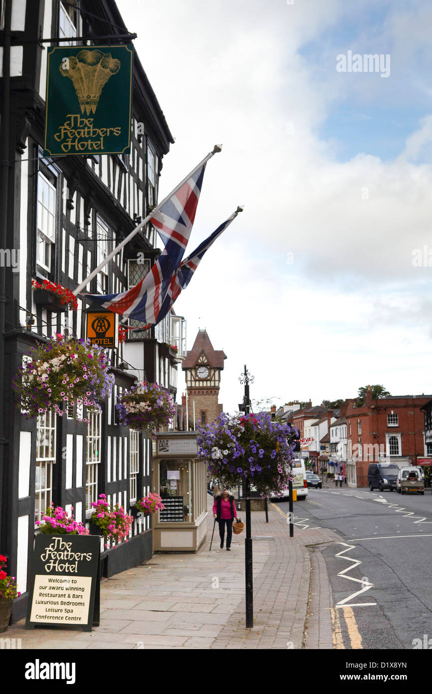 Ledbury Market Town in Herefordshire, England Stock Photo - Alamy