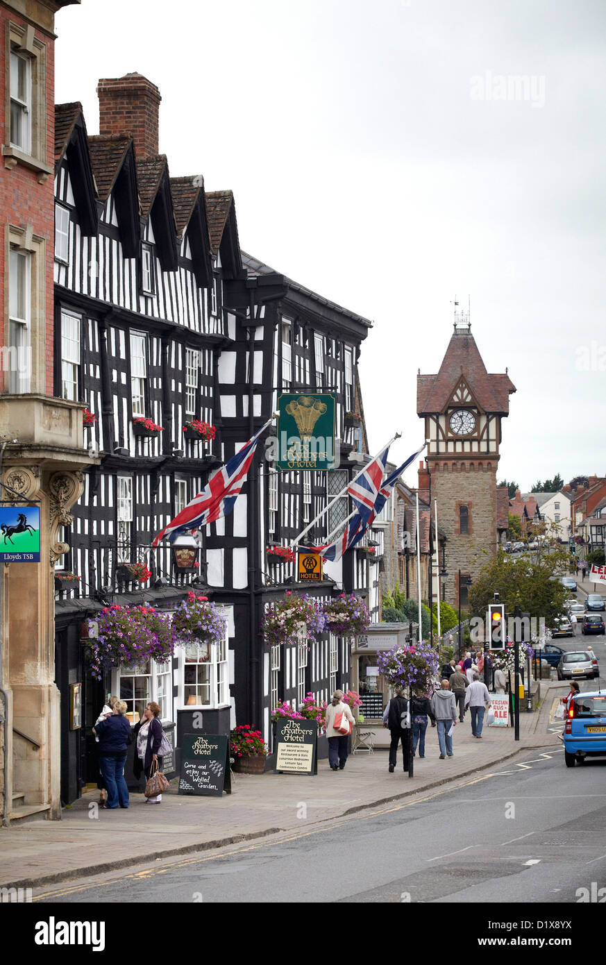 Ledbury Market Town in Herefordshire, England Stock Photo - Alamy