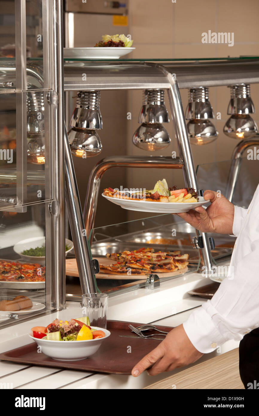 self service buffet catering Stock Photo - Alamy