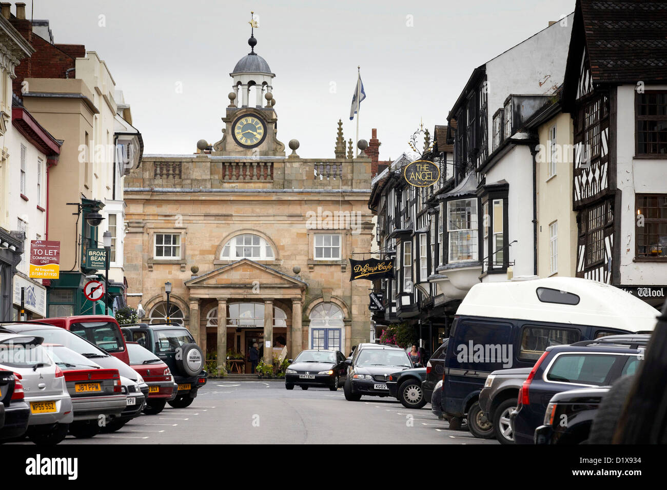 Ludlow clock tower hi-res stock photography and images - Alamy