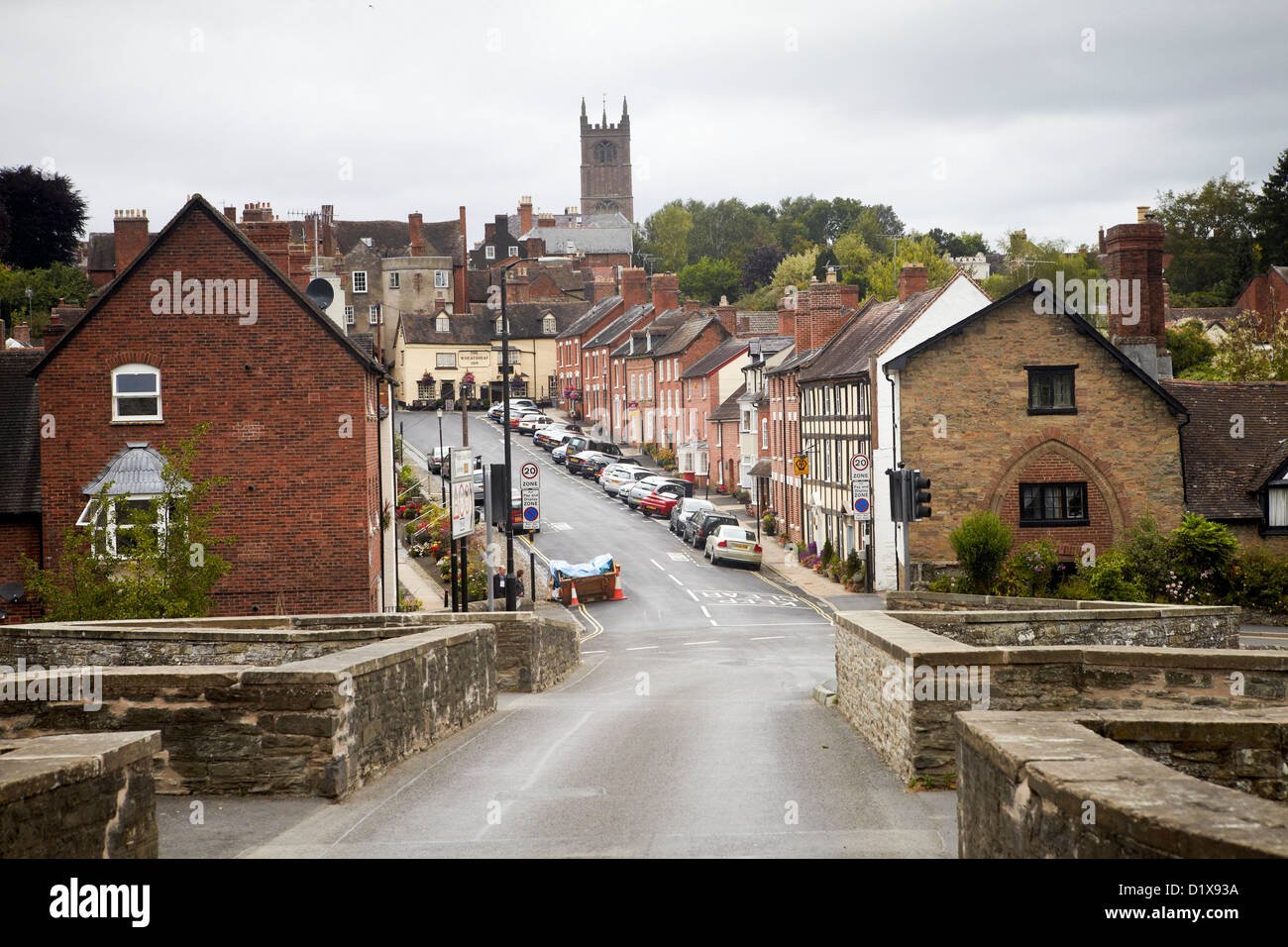 View of ludlow town hi-res stock photography and images - Alamy