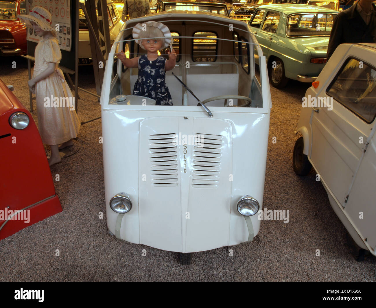 Automobile Museum Reims Champagne 1966 Solyto Break Camping Stock Photo ...