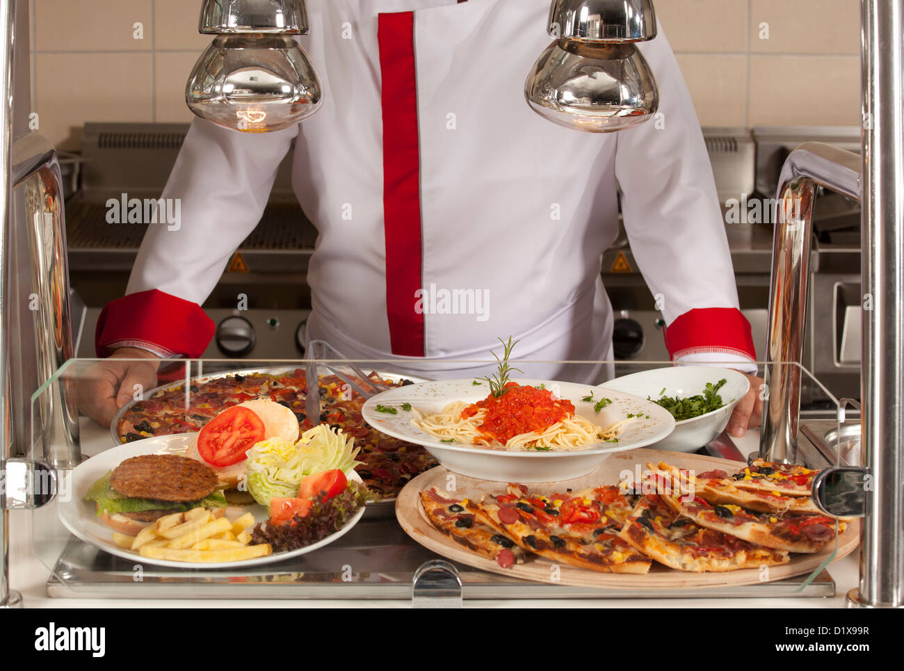 self service buffet catering Stock Photo - Alamy