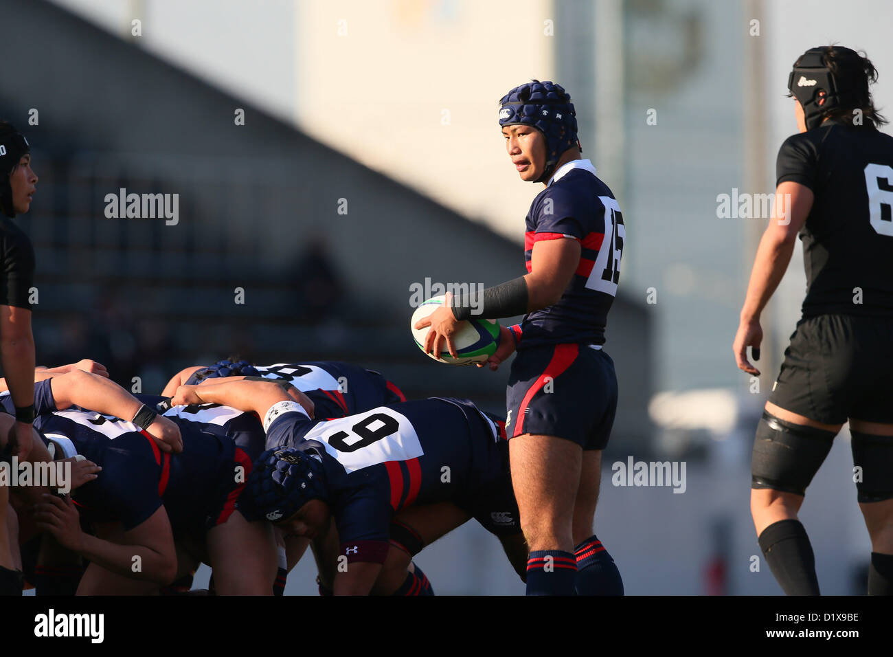 Issei Shige (Josho Gakuen), JANUARY 7, 2013 - Rugby : The 92nd All ...