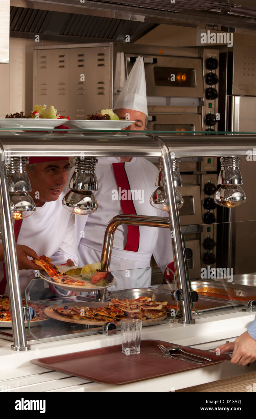 buffet self-service food Stock Photo - Alamy