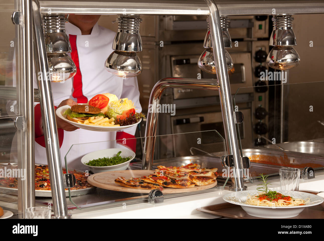 self service buffet catering Stock Photo - Alamy