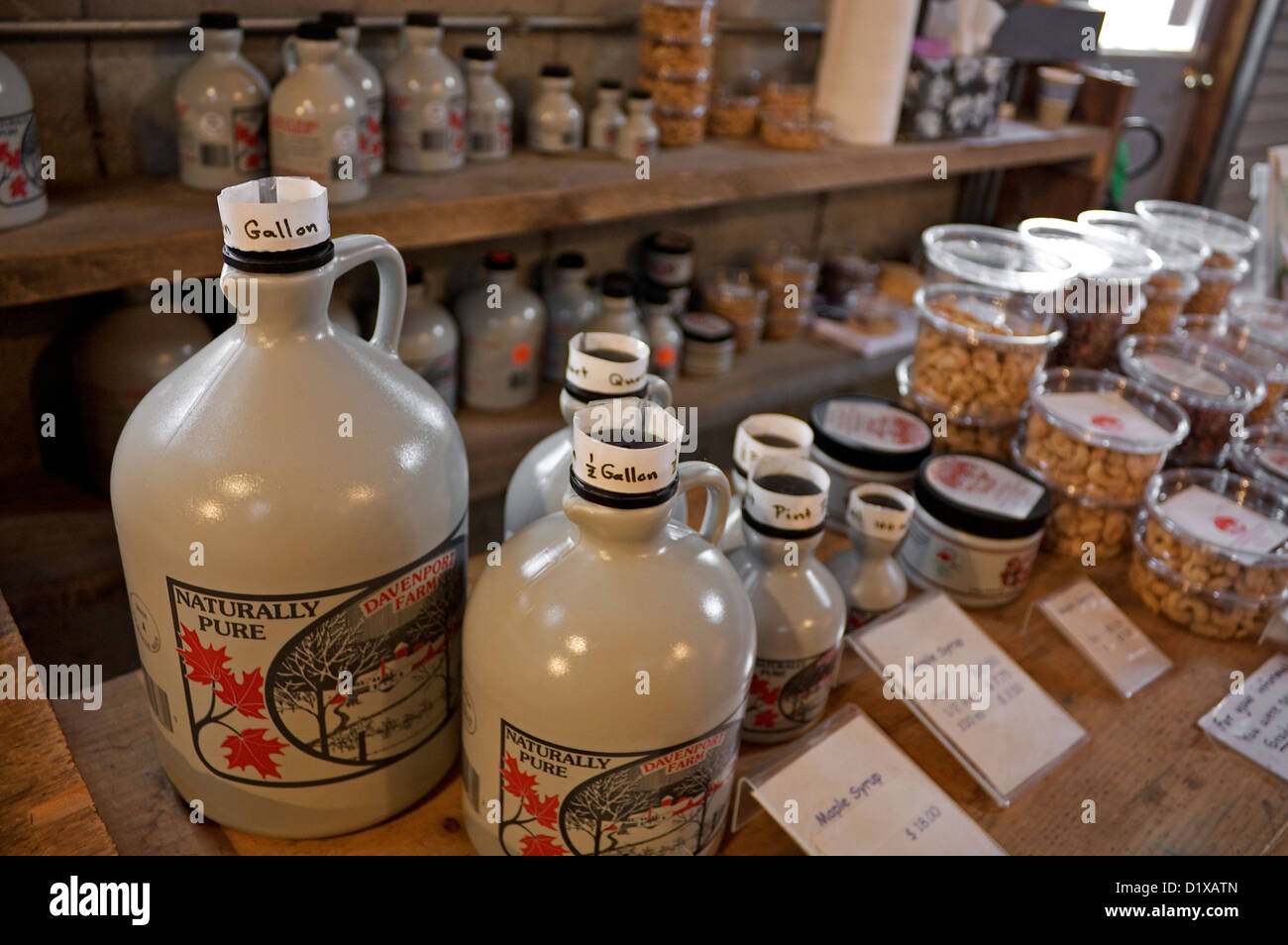 Maple Syrup Store High Resolution Stock Photography and Images - Alamy