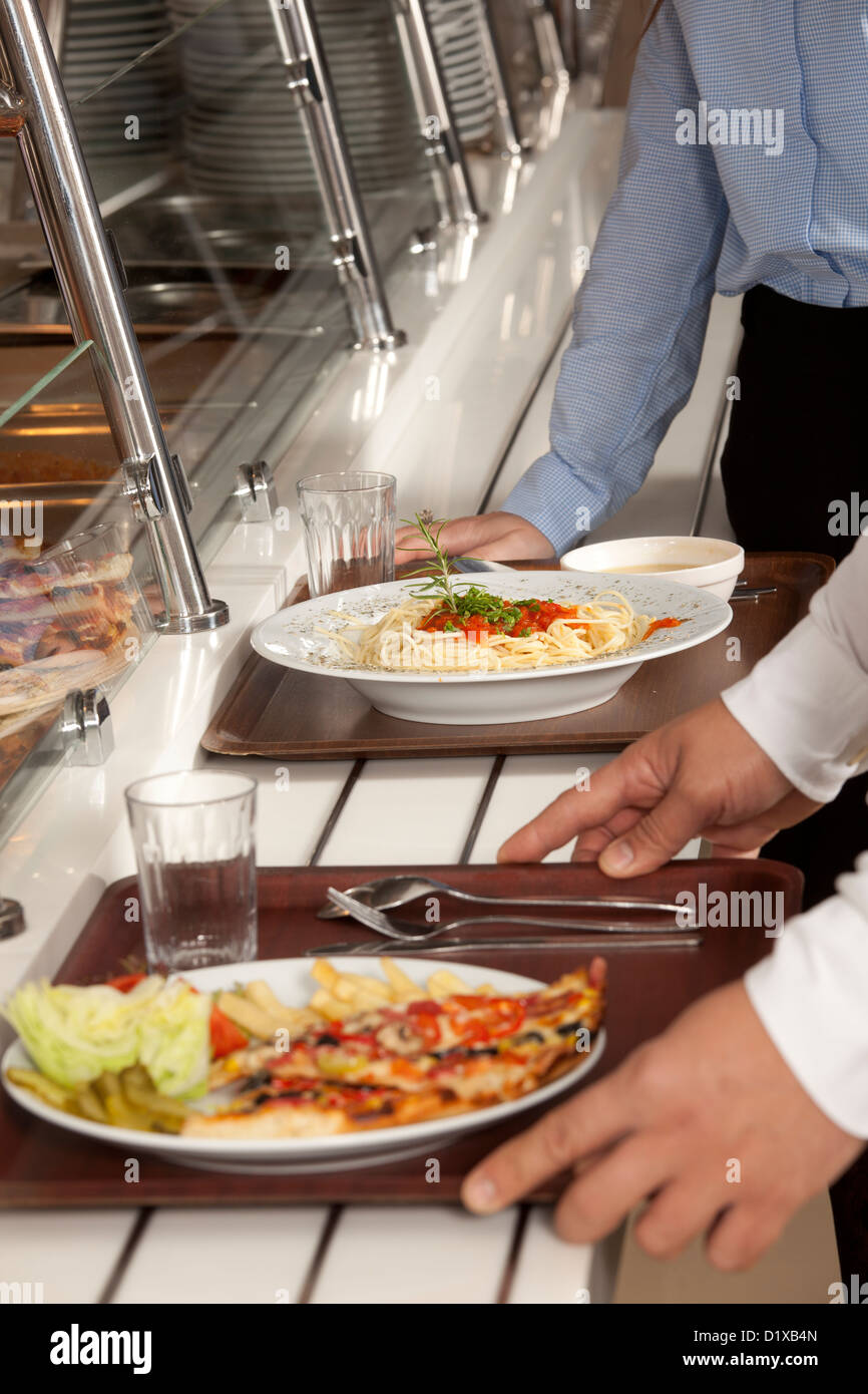 self service buffet catering Stock Photo - Alamy