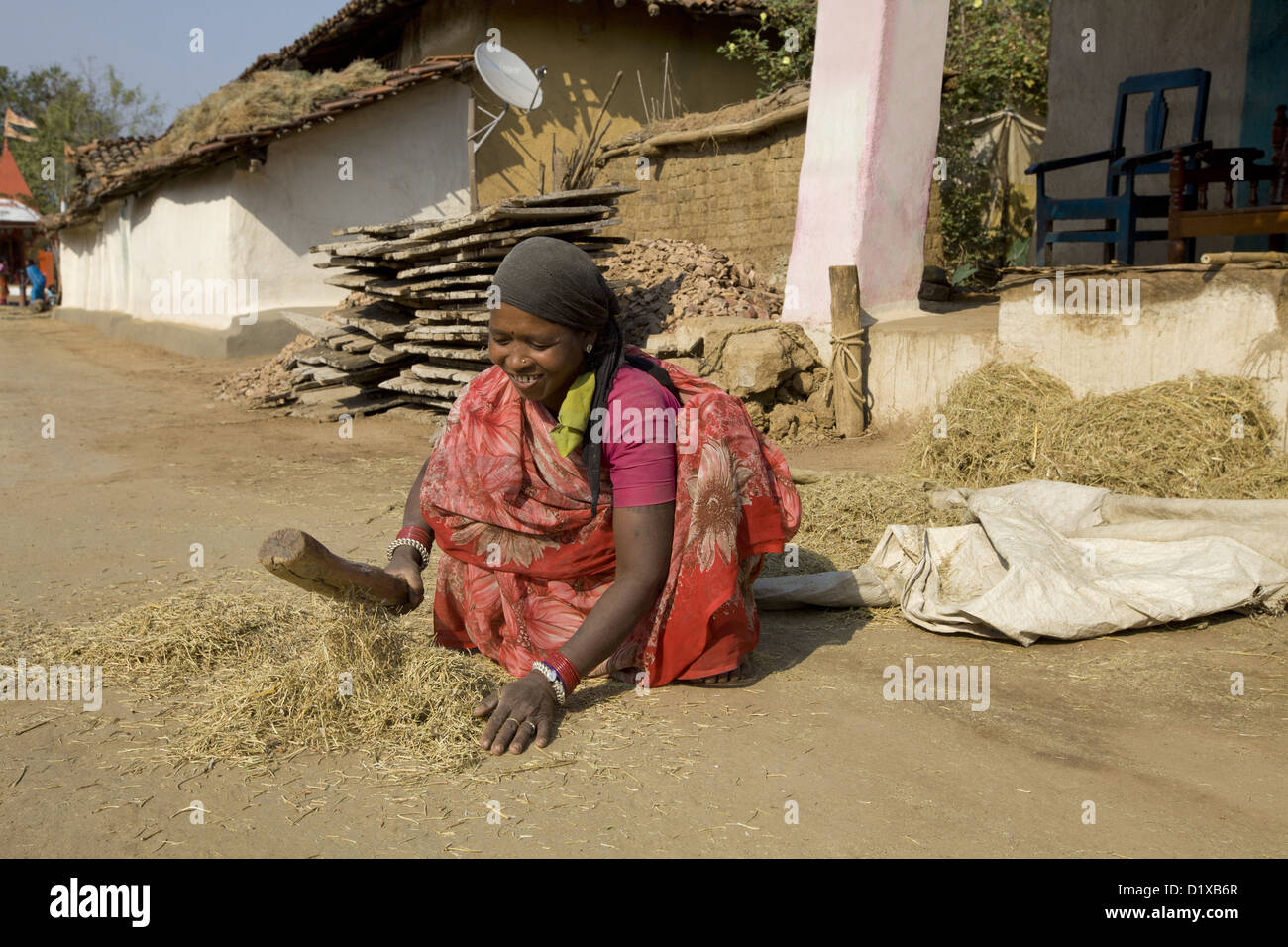 Gond tribe hi-res stock photography and images - Alamy