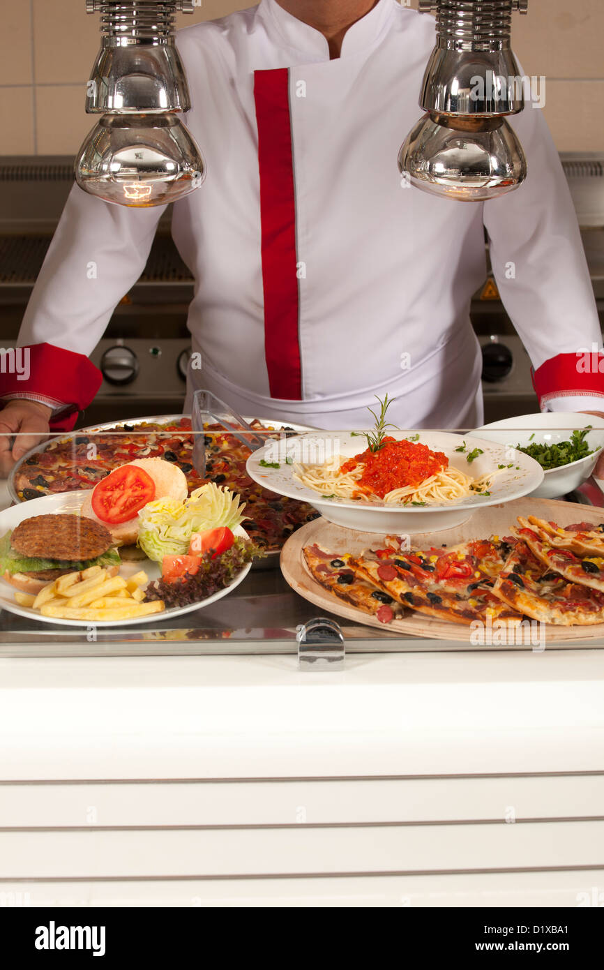 buffet self-service food Stock Photo - Alamy
