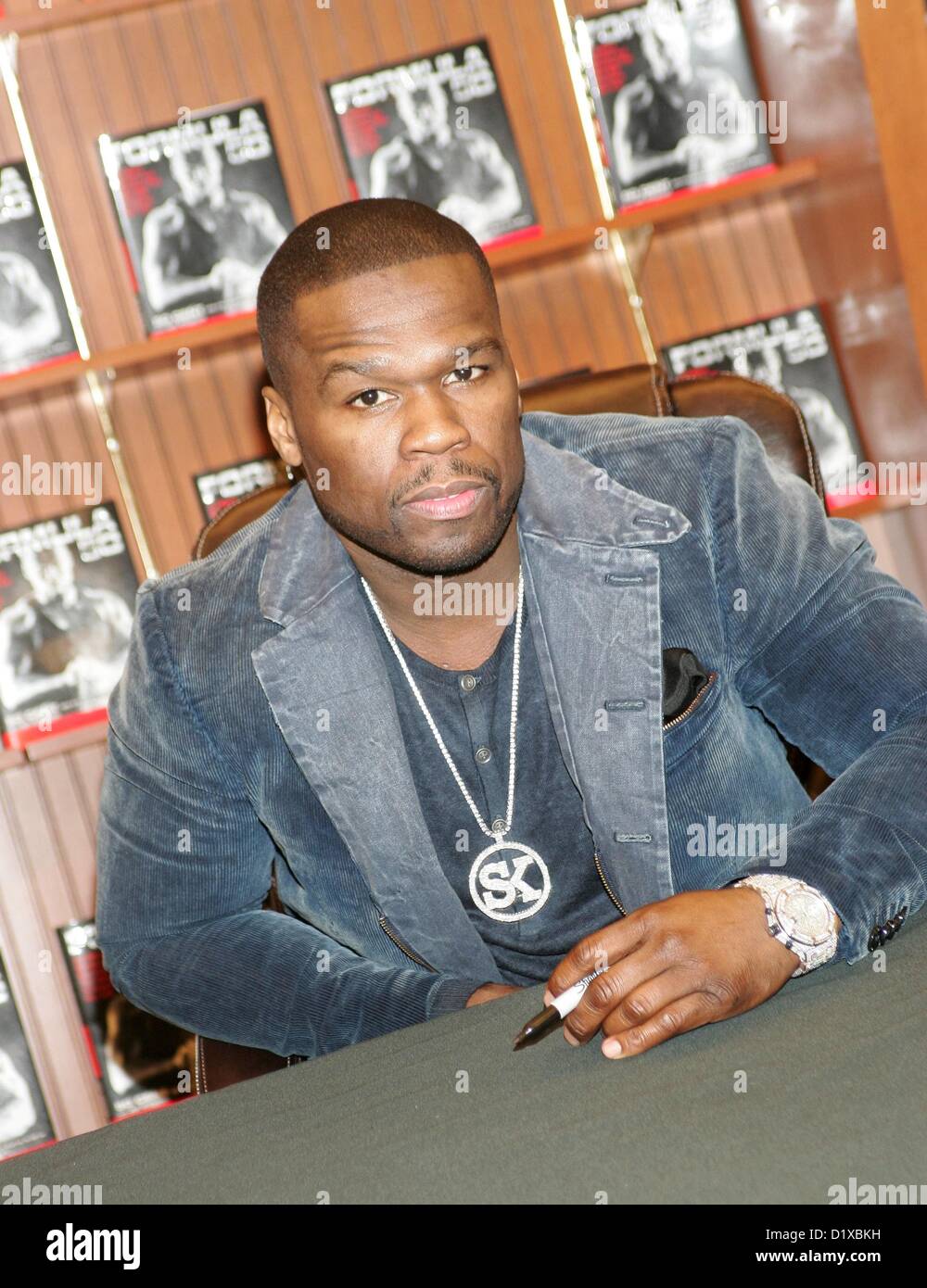 Curtis Jackson, 50 Cent at in-store appearance for 50 Cent Booksigning ...