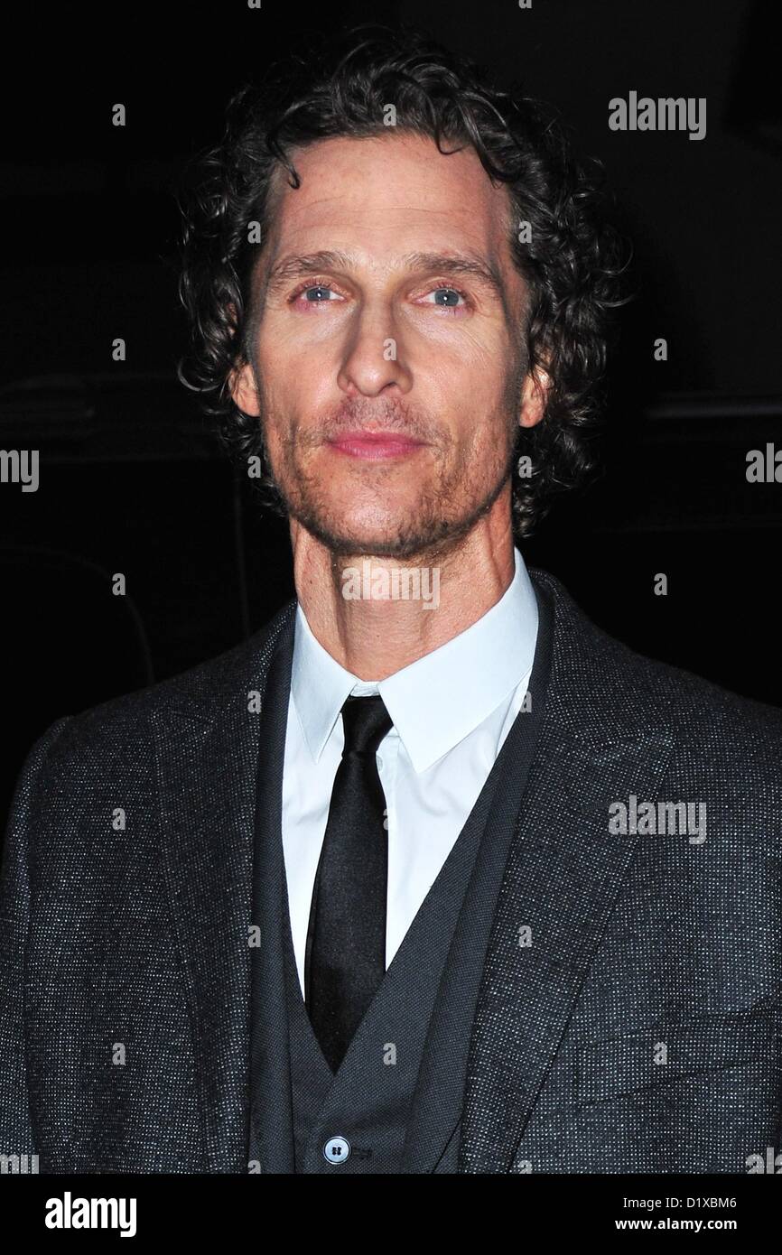 Matthew McConaughey at arrivals for New York Film Critics Circle Awards ...