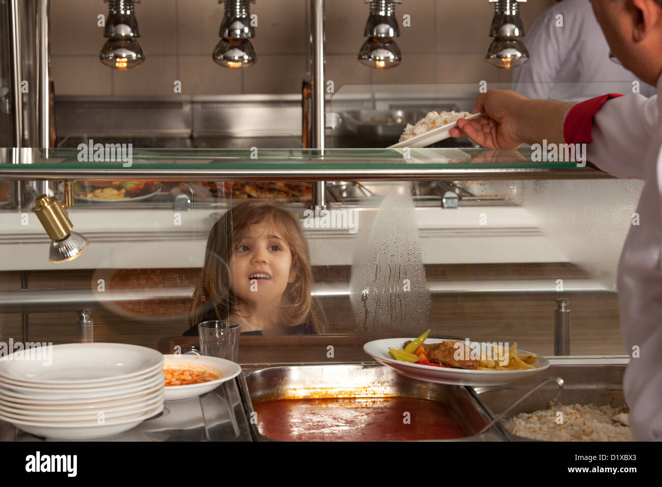buffet self-service food Stock Photo - Alamy