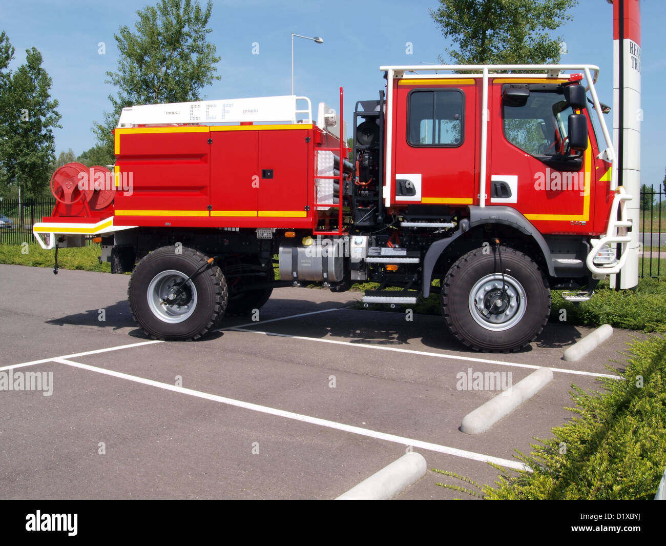 Fire engine tender truck pumper hi-res stock photography and images - Alamy