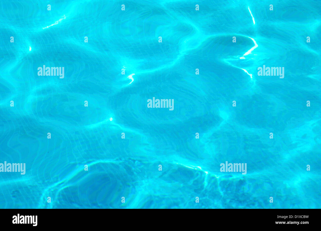Reflections in a swimming pool Stock Photo - Alamy