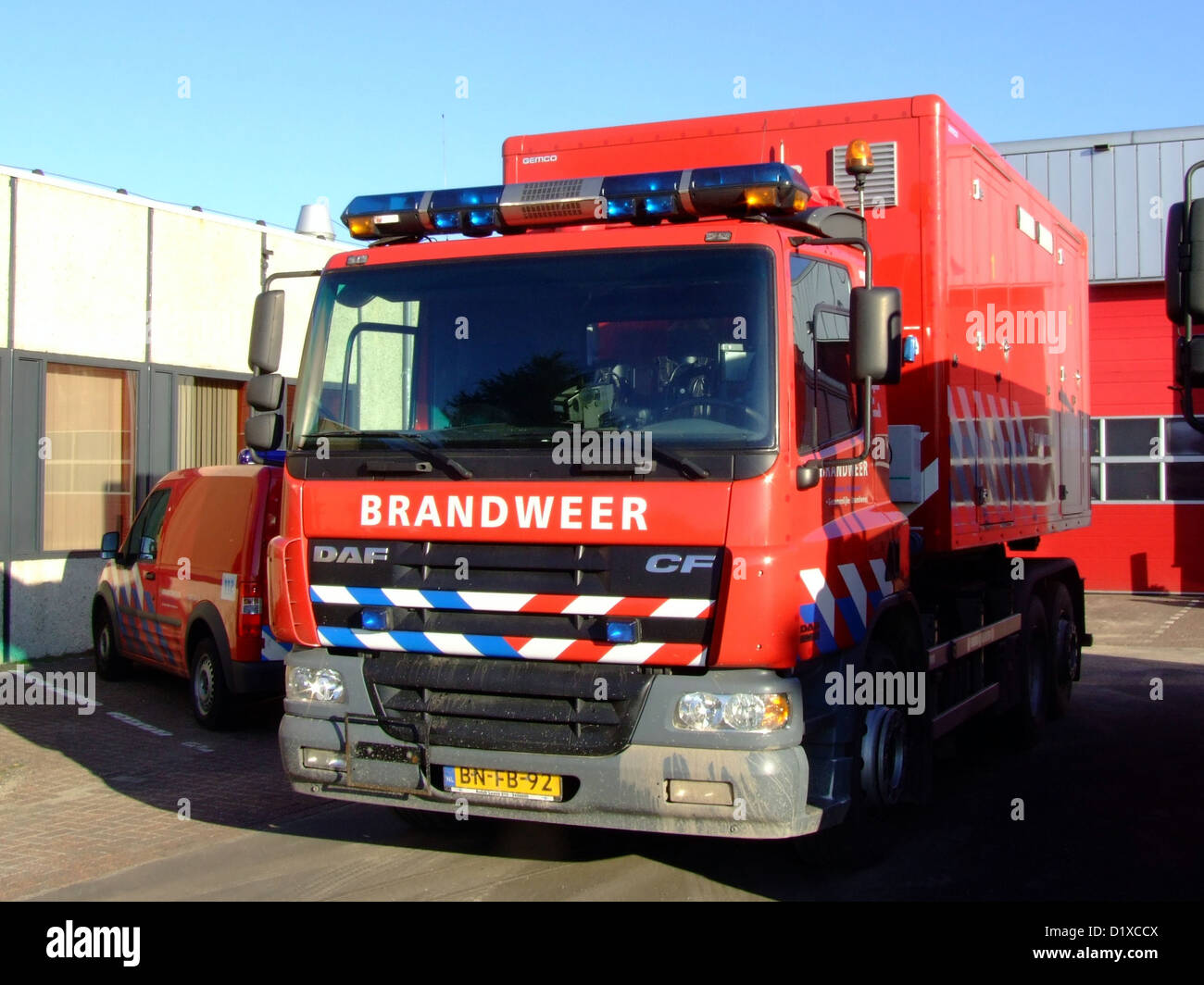 The Daf CF Fire Engine at Europoort is a key piece of emergency ...
