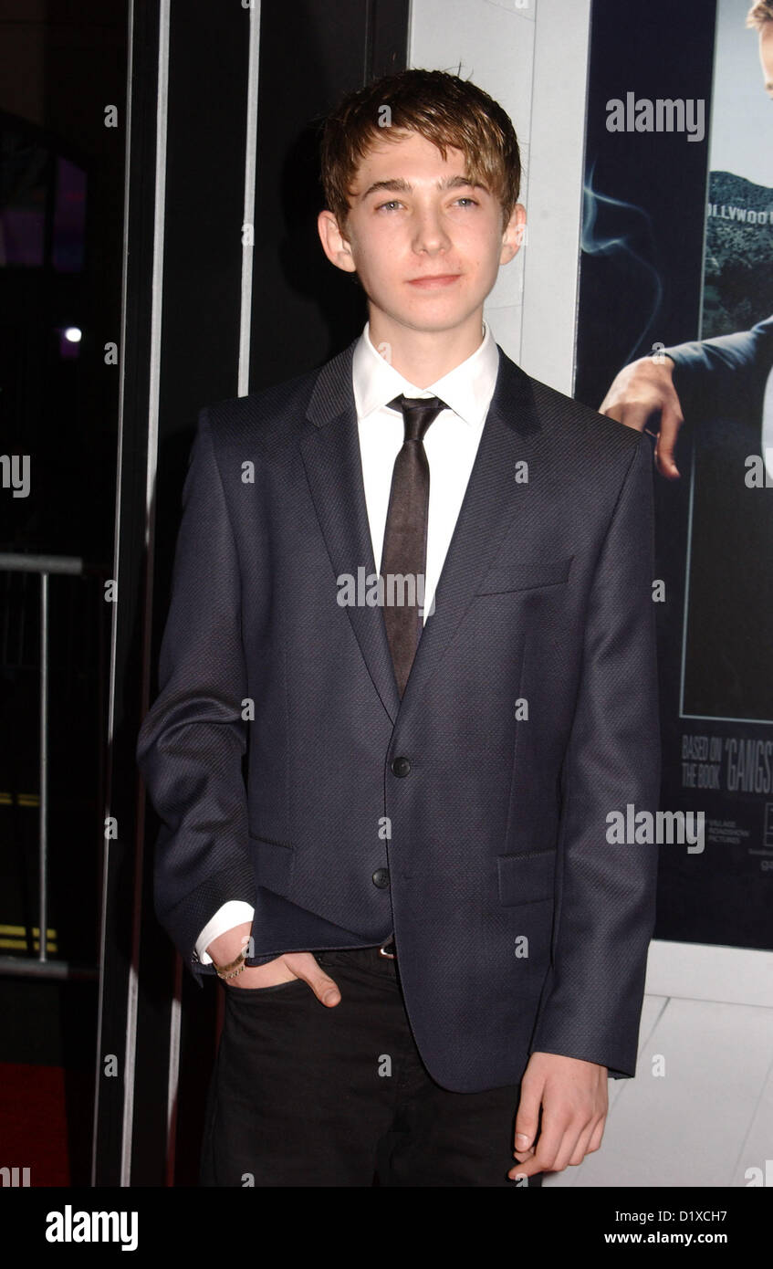 Jan. 7, 2013 - Hollywood, California, U.S. - Austin Abrams .attends the ...