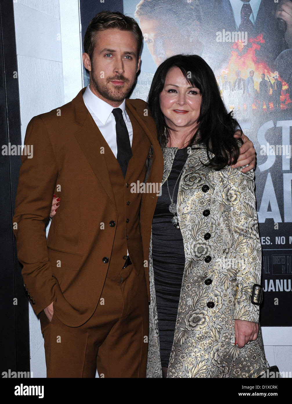 Jan. 6, 2013 - Hollywood, California, U.S. - Ryan Gosling and Mother ...