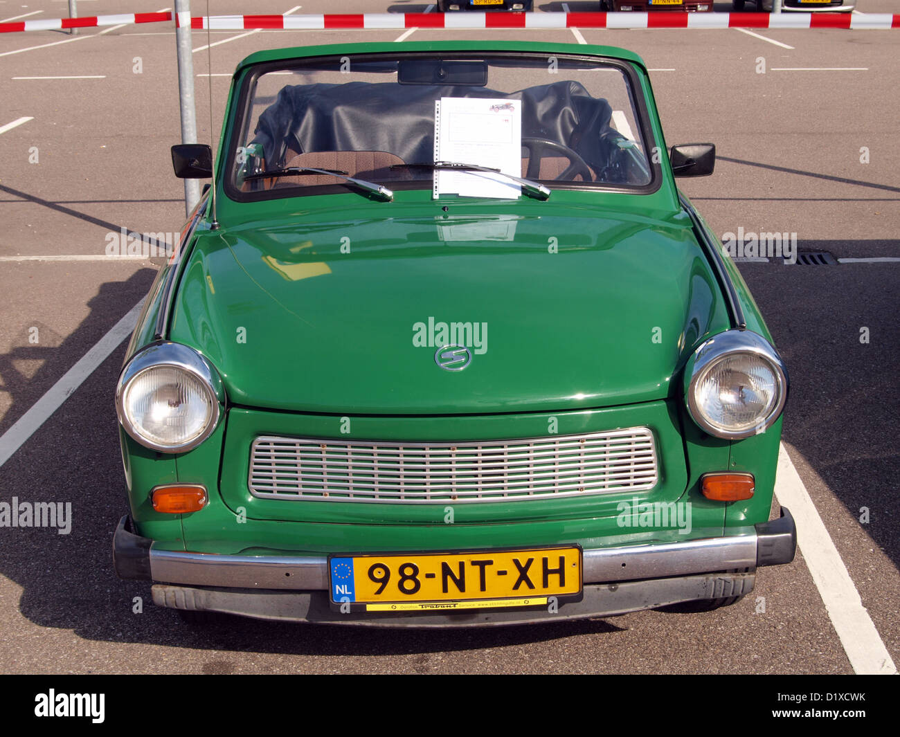 The Trabant P 601 LX, displayed at the Classic Car Meeting in Haarlem ...
