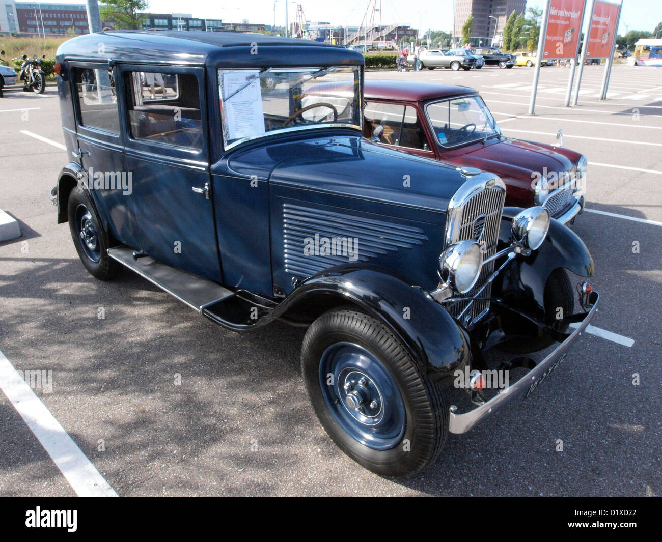 The Classic Car Meeting in Haarlem features the Peugeot 201 C, a ...