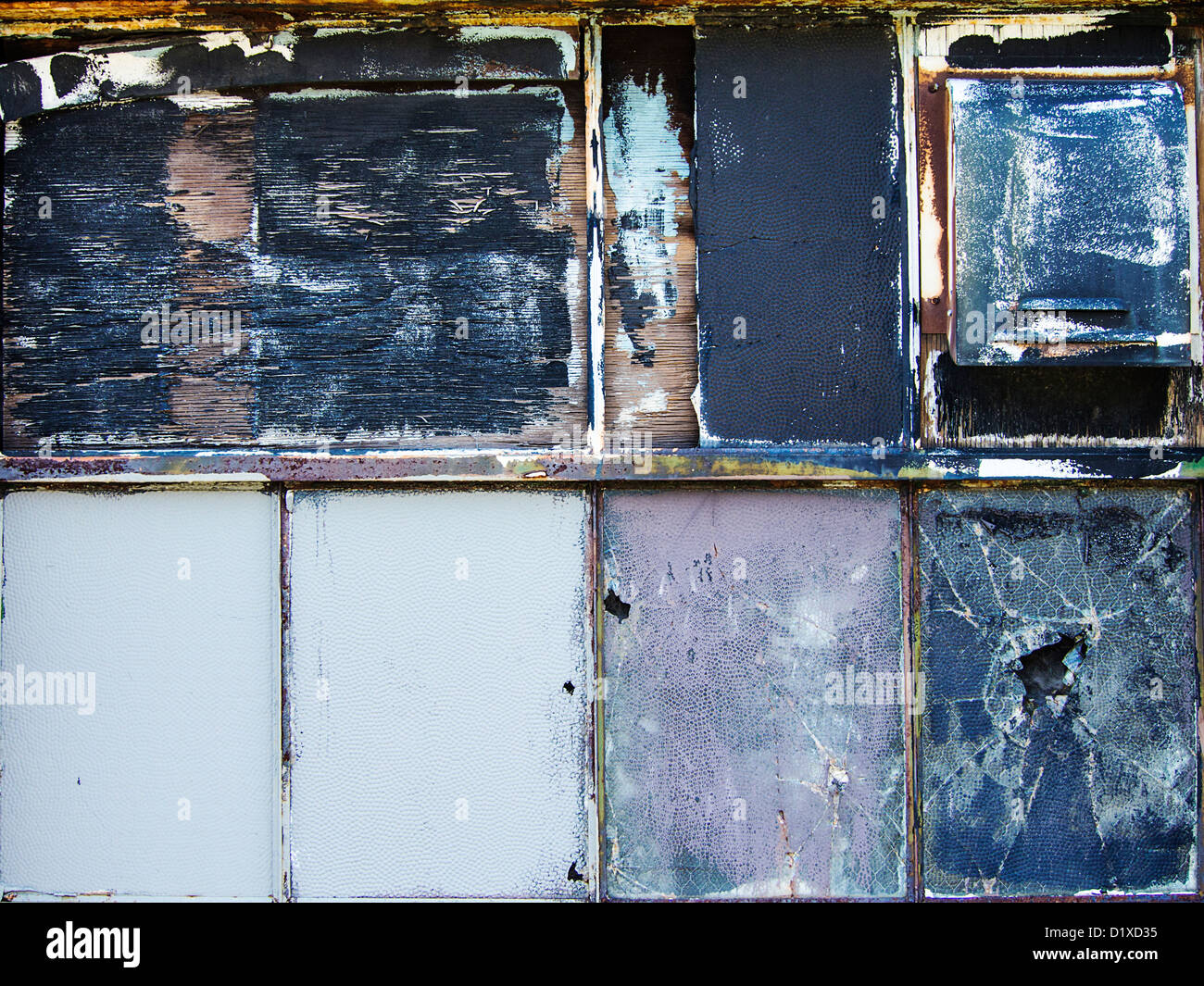 Boarded Up Windows Stock Photo - Alamy