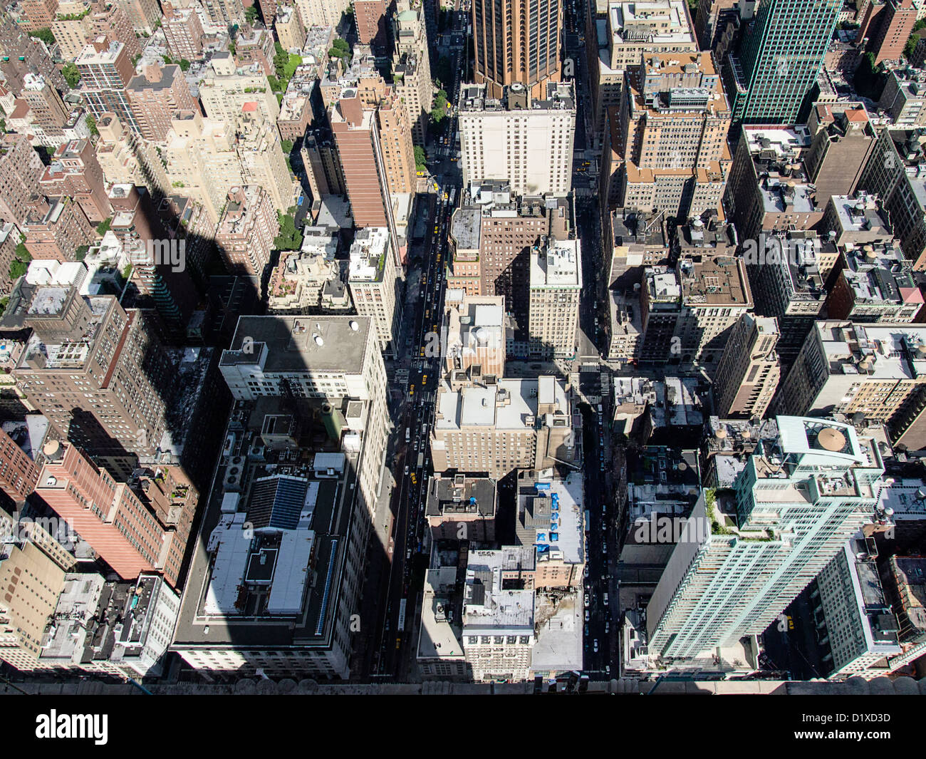 Empire State Building Shadow Stock Photo - Alamy