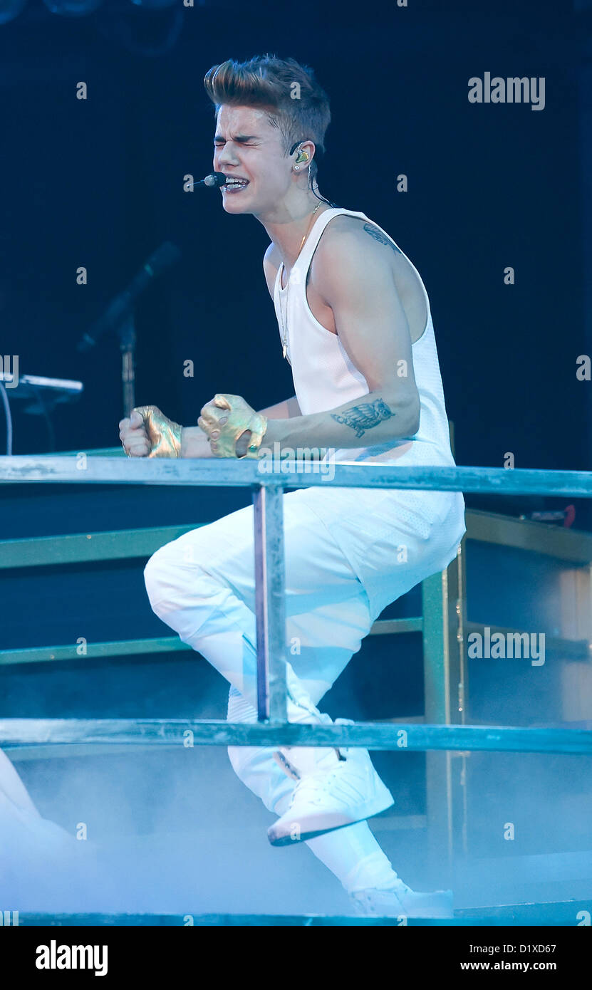 Justin bieber believe show hi-res stock photography and images - Alamy