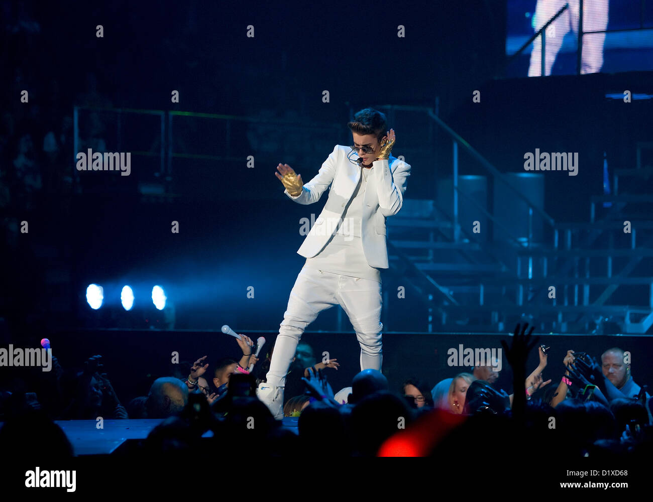 Justin bieber believe show hi-res stock photography and images - Alamy