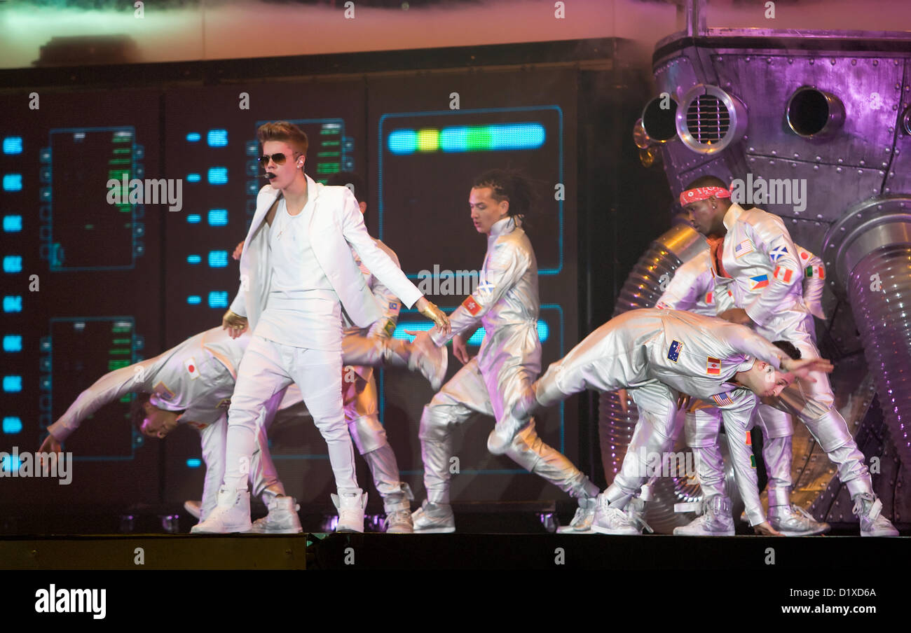 Justin bieber believe show hi-res stock photography and images - Alamy