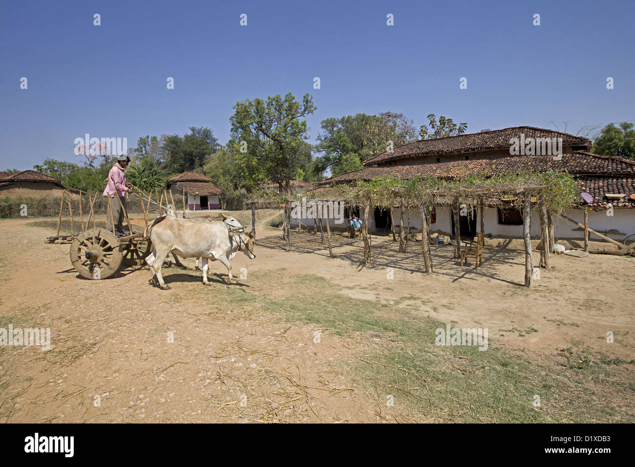 Traditional rural house maharashtra india hi-res stock photography and ...