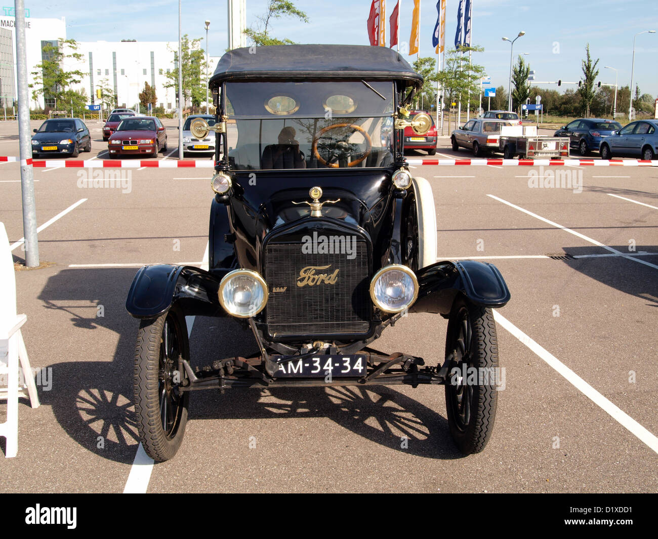 The Ford Model T was featured at the Classic Car Meeting in Haarlem ...