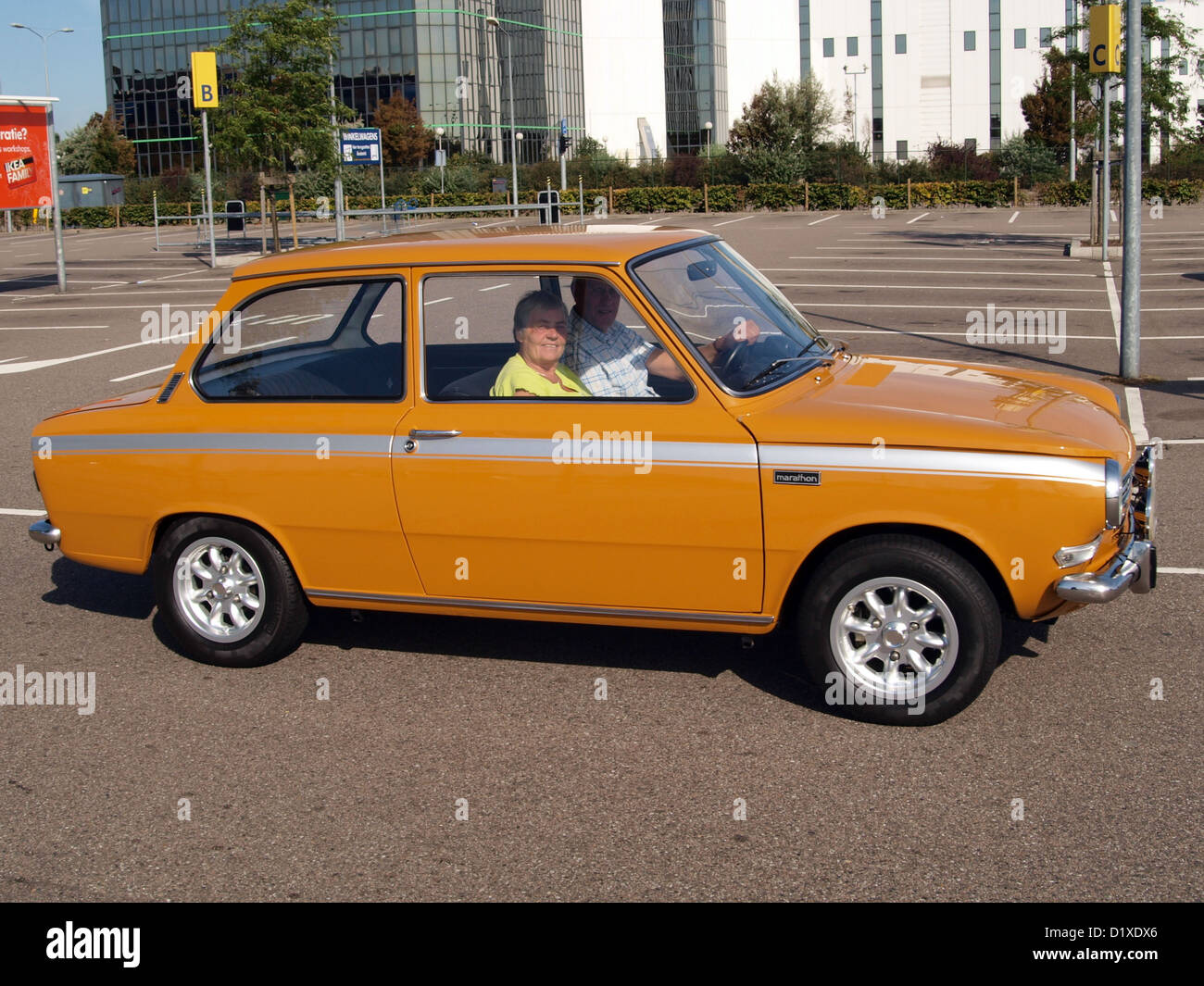 The DAF 55 M, a classic car showcased at the Classic Car Meeting in ...