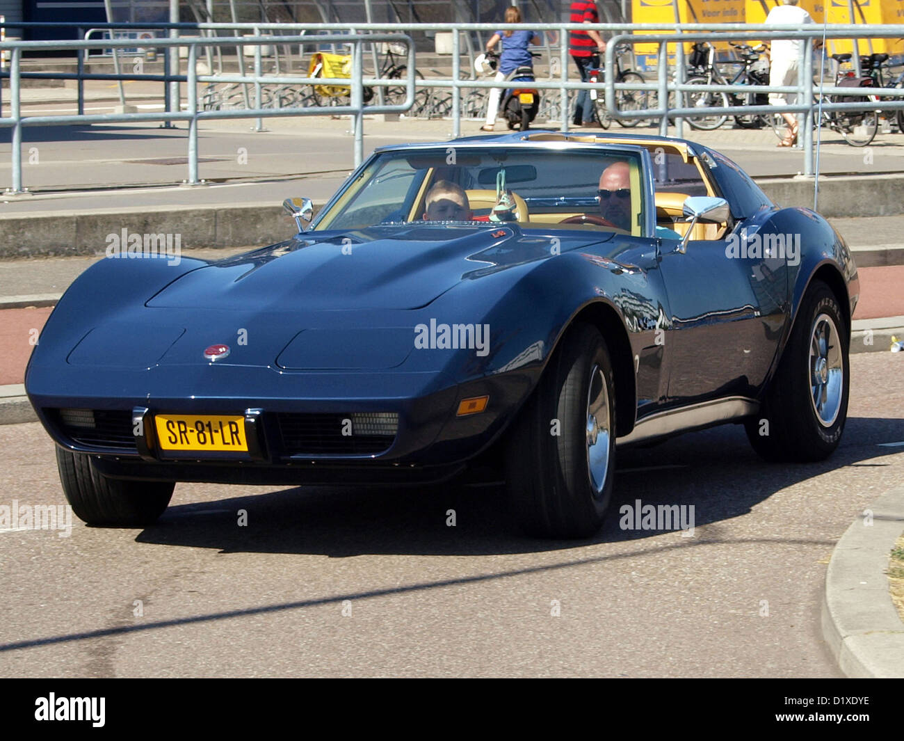 The Chevrolet Corvette Sting Ray, showcased at the Classic Car Meeting ...
