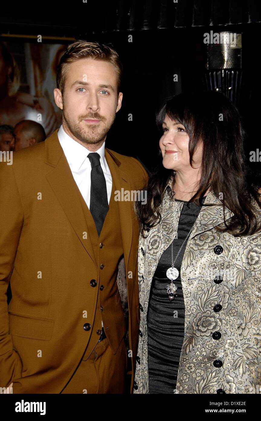 Ryan Gosling, Donna Gosling at arrivals for GANGSTER SQUAD Premiere ...