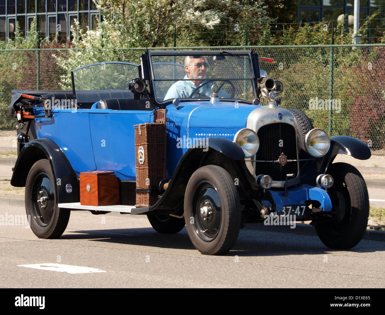 The 1920s Citroen B 12, displayed at the Classic Car Meeting in Haarlem ...