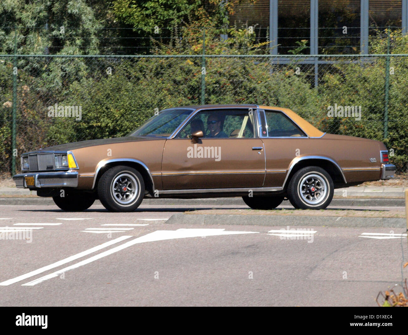 The Chevrolet Malibu, showcased at the Classic Car Meeting in Haarlem ...