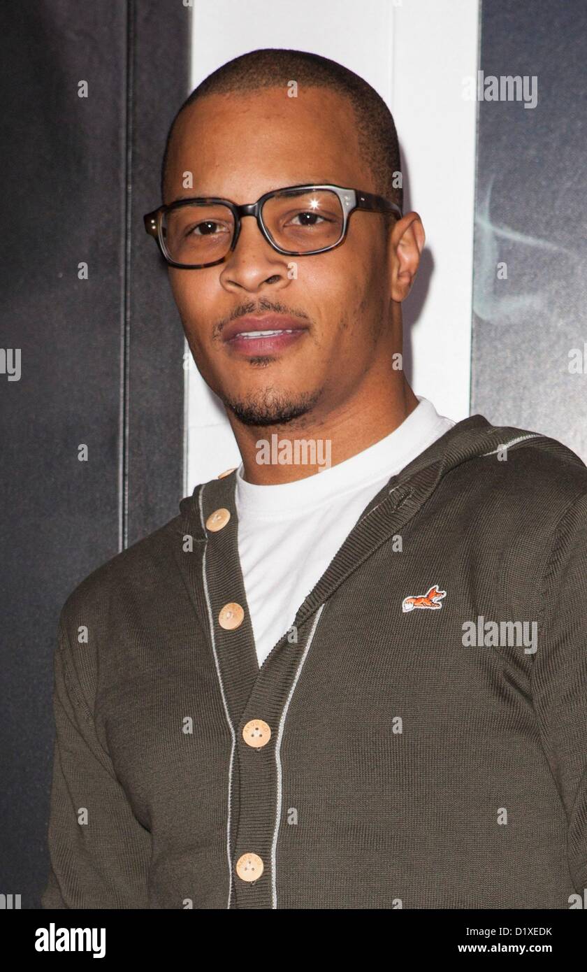 T.I. at arrivals for GANGSTER SQUAD Premiere, Grauman's Chinese Theatre ...