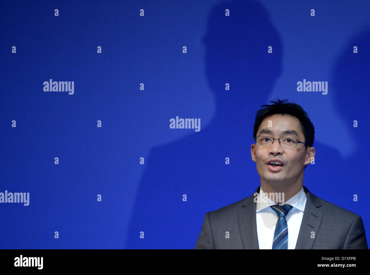 The Chairman of the FDP, Philipp Roesler, attends the annual Epiphany ...