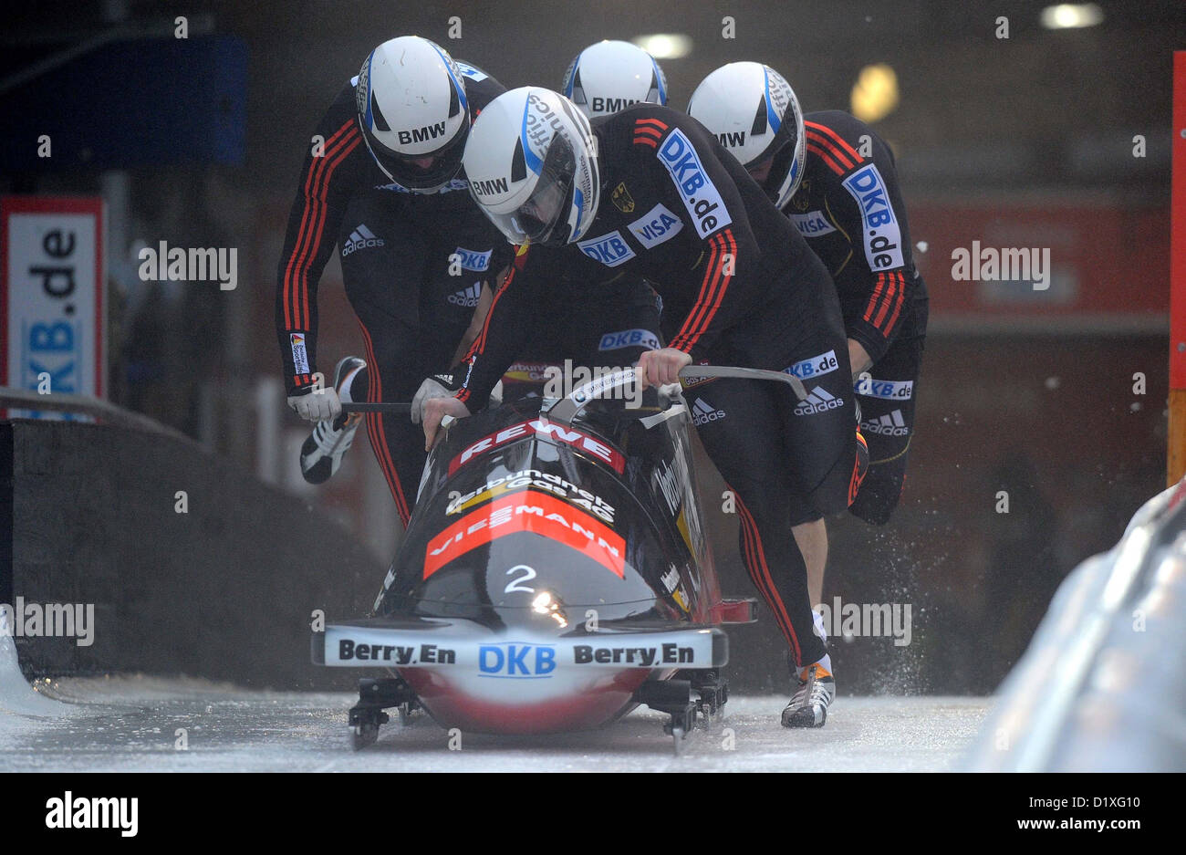 Bobsleigh run germany hi-res stock photography and images - Alamy